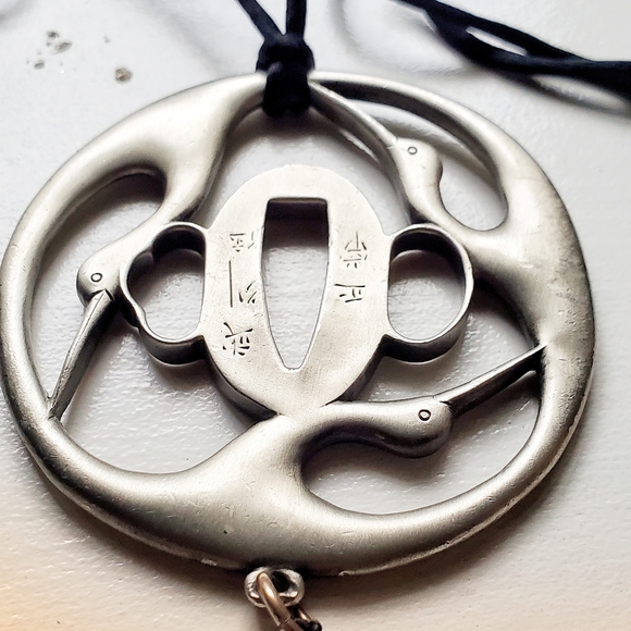 Alva Museum | Jewelry | Vintage Alva Museum Replica Large Crane Pendant ...